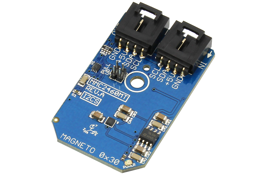 Detect Magnetic Field and current direction using MMC2460MT with ESP32 ...