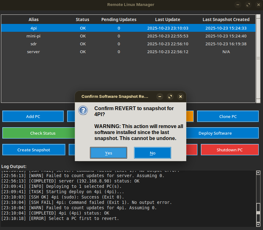 Gallery | Remote Linux Manager | Hackaday.io