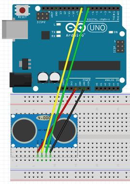 Gallery | Arduino HC-SR04 Ultrasonic Sensor Project | Hackaday.io