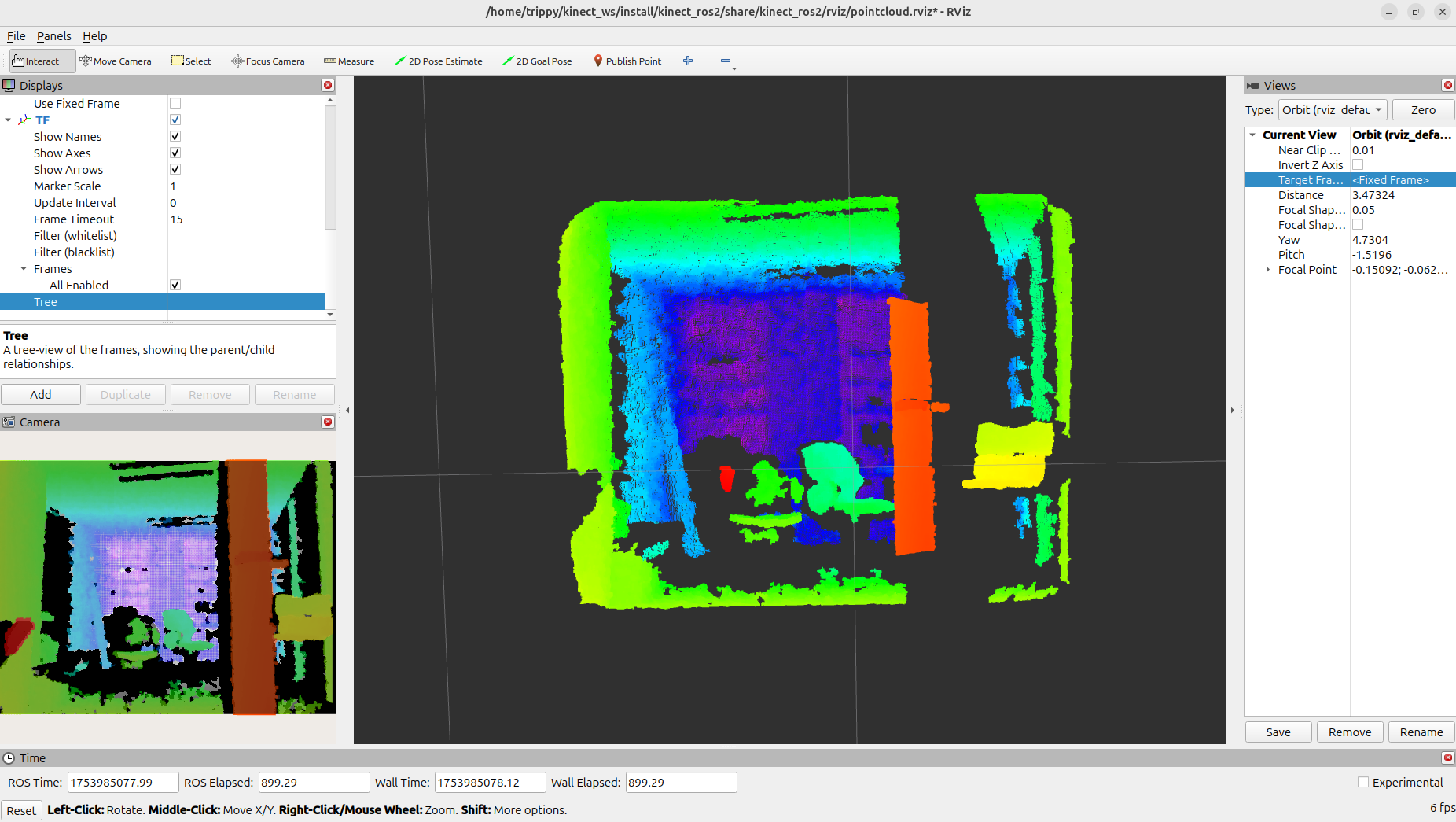 Kinect v1 in ROS2 Jazzy on Raspberry Pi | Details | Hackaday.io