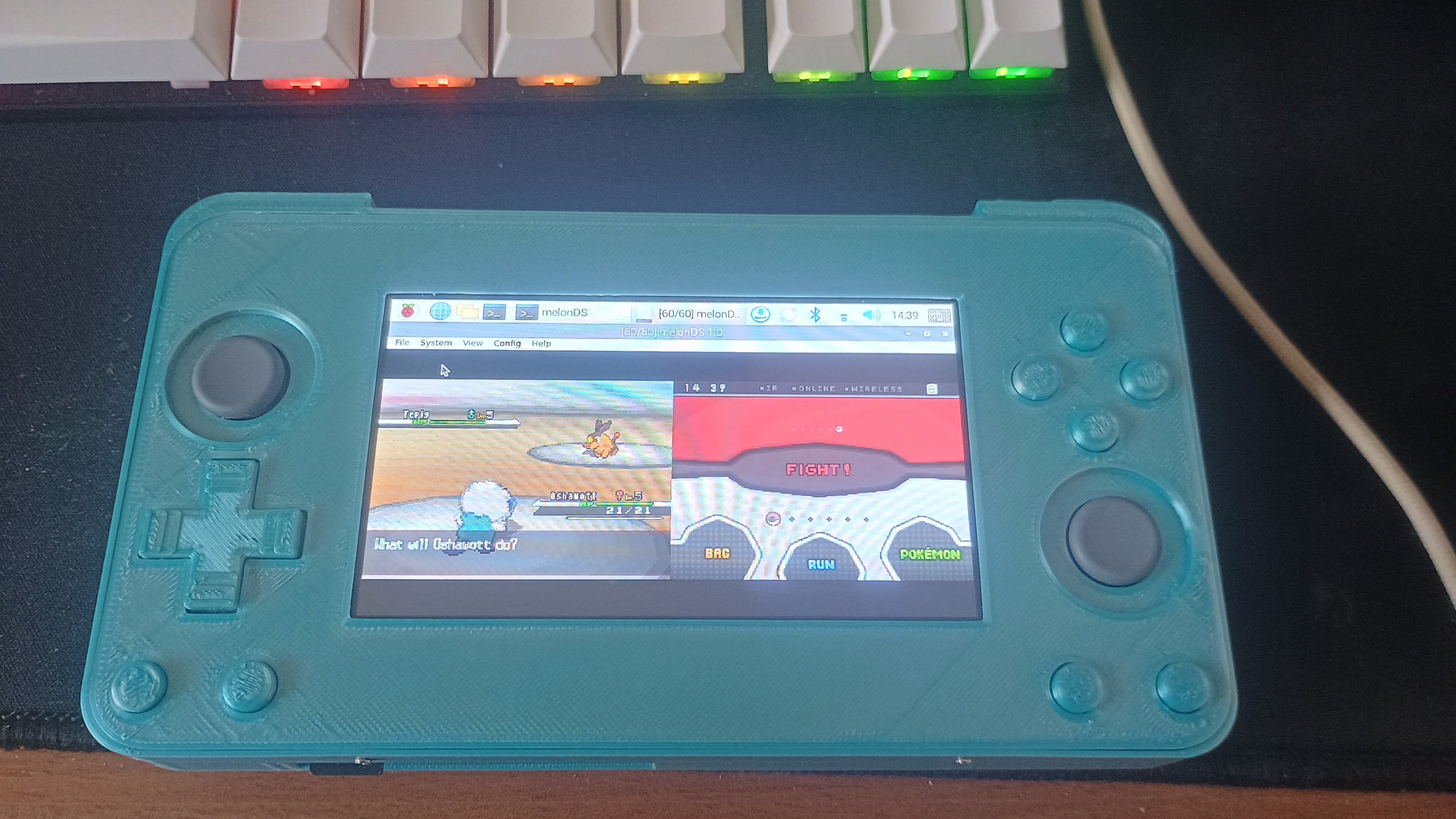 DSpi: Rasberry Pi 5 Clamshell Handheld | Hackaday.io