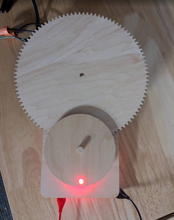 Gallery | Mechanical 1Hz Blinking LED | Hackaday.io