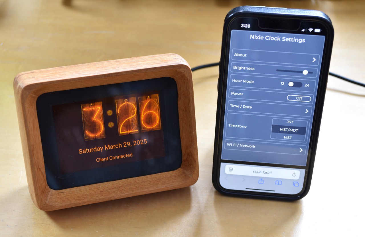 Gallery | Faux Nixie Clock | Hackaday.io