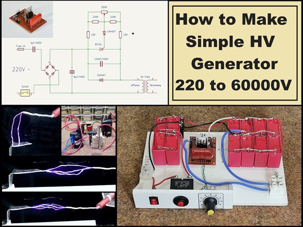 Gallery | How to make Simple Offline High Voltage Generator | Hackaday.io