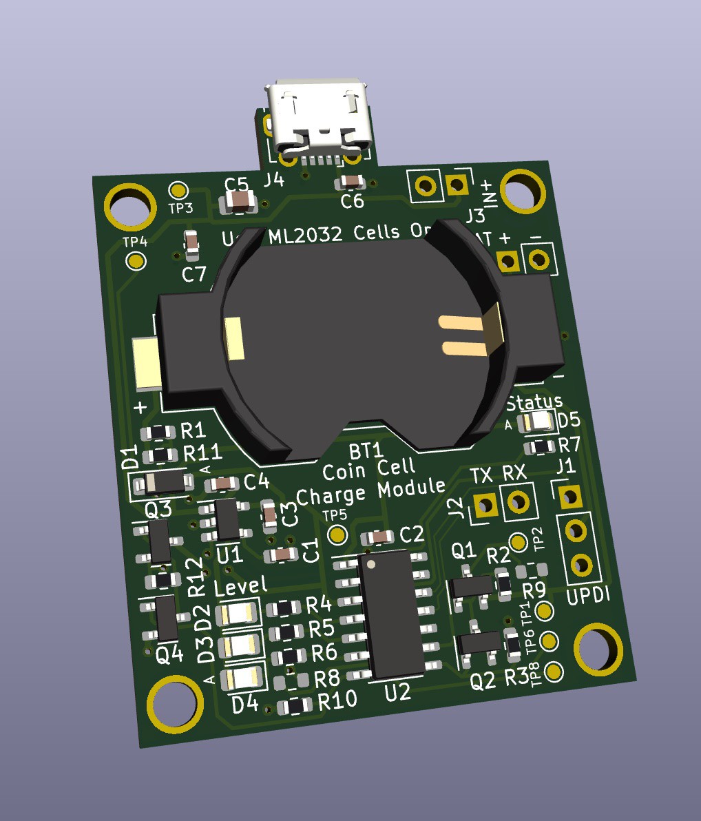 Gallery | Smart ML2032 Coin Cell Charger Module | Hackaday.io