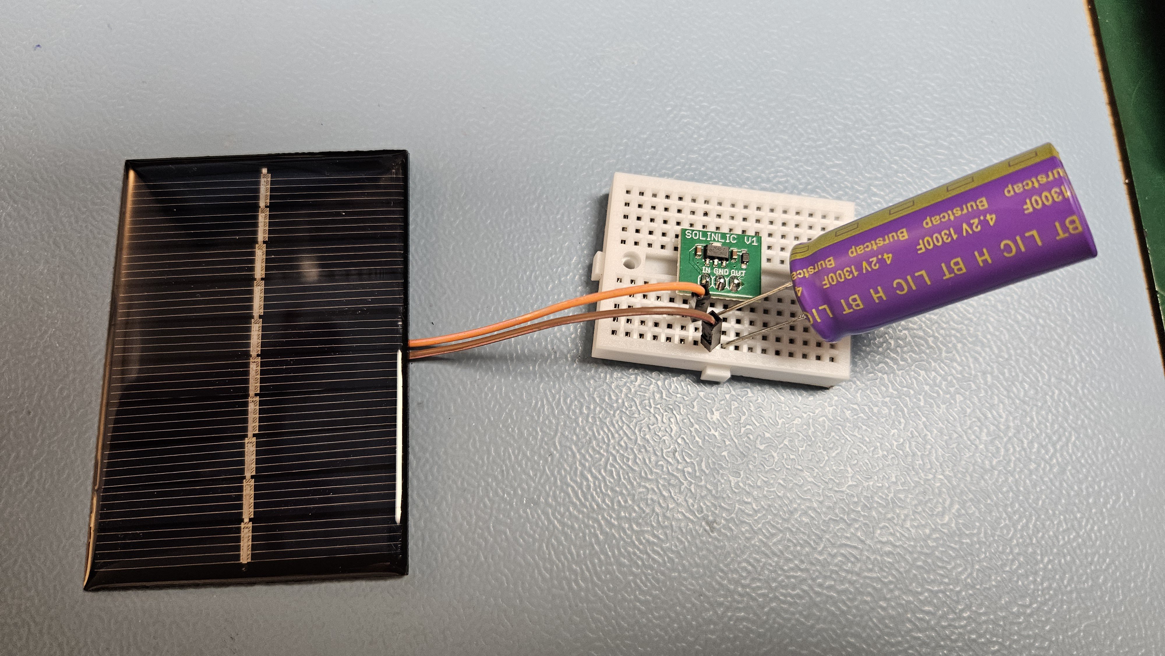 Gallery | Linear solar charging of Lithium Ion Capacitors | Hackaday.io