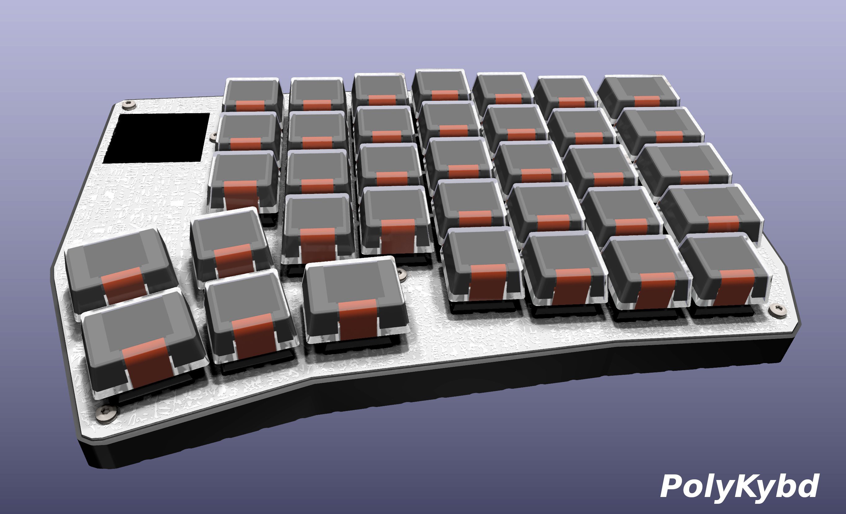 Gallery | PolyKybd (Displays In Your Keycaps) | Hackaday.io