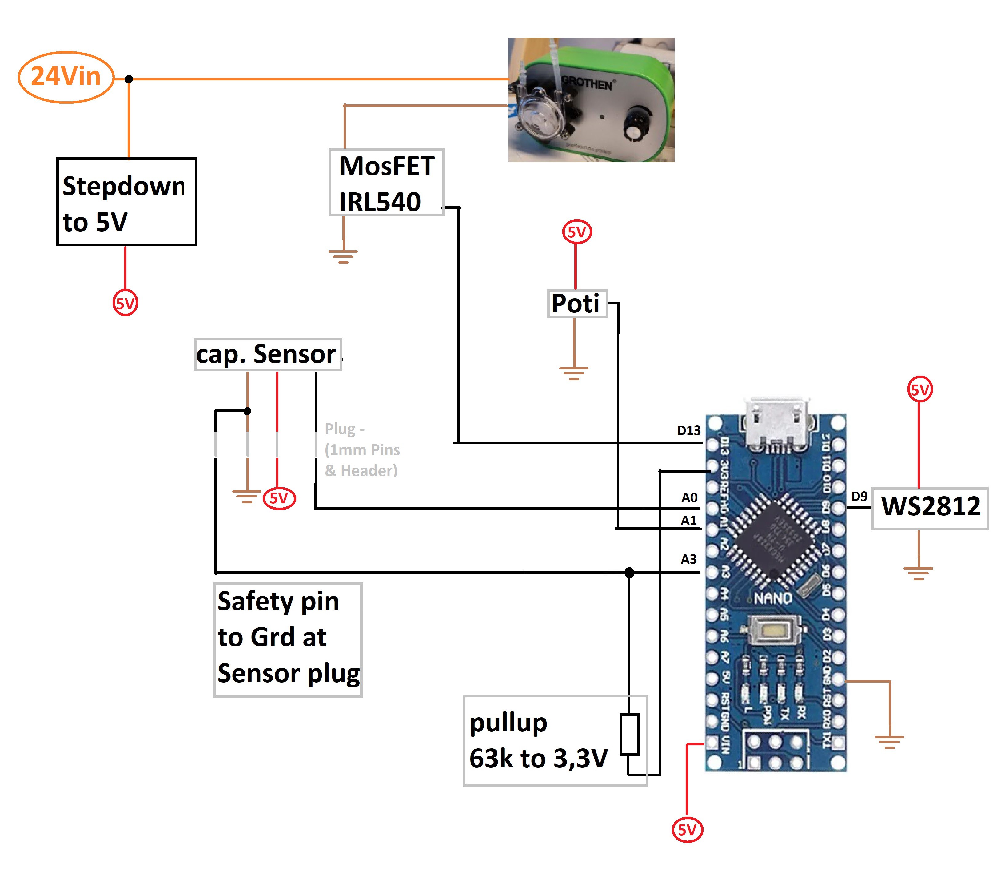 Clever peristaltic pump | Hackaday.io