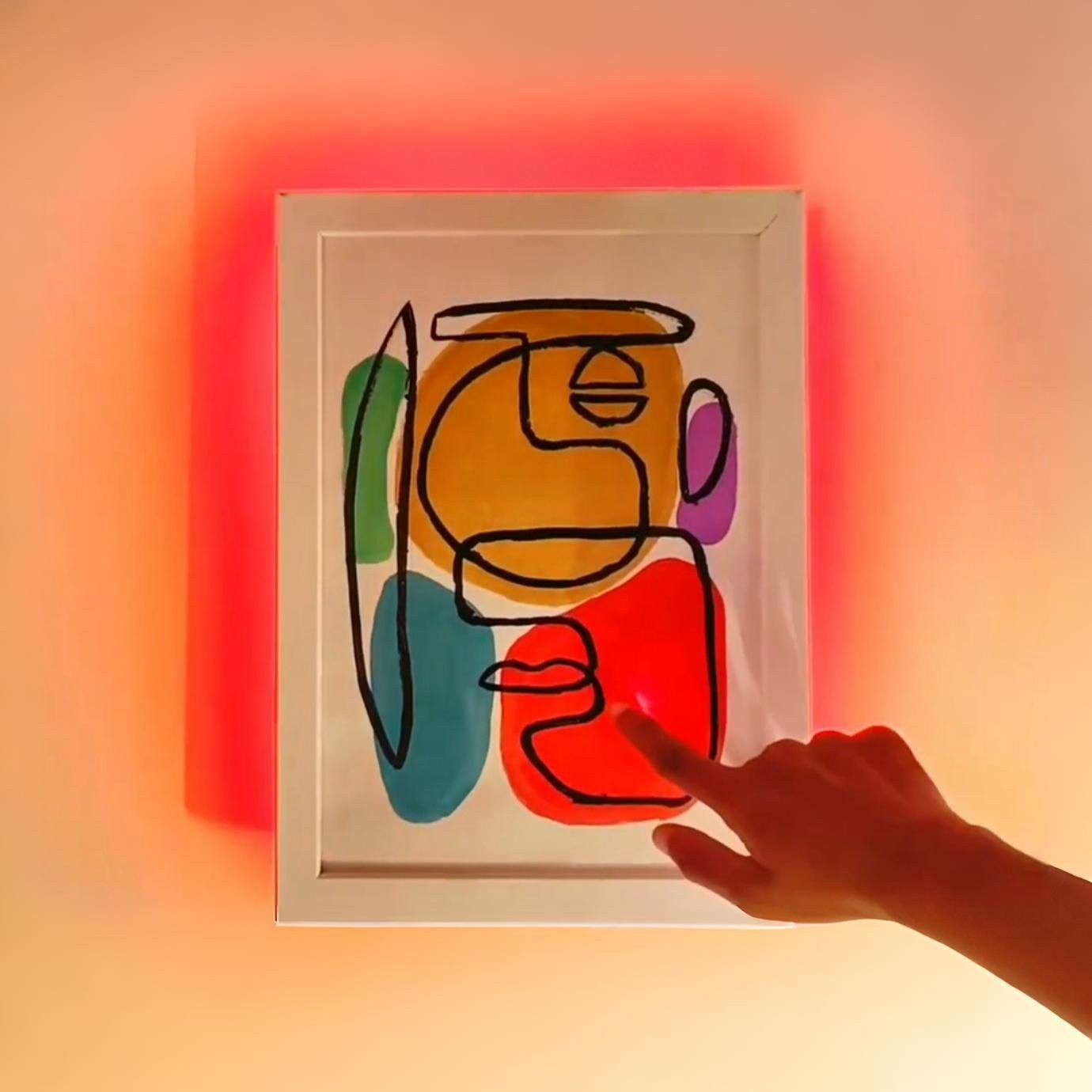 Gallery | Mood Light Matches Any Color You Tap on the Art | Hackaday.io