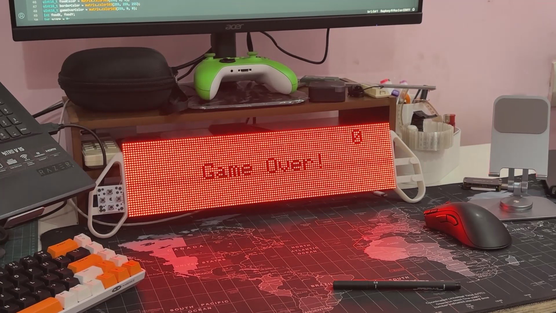 Snake Game Console MAX | Hackaday.io