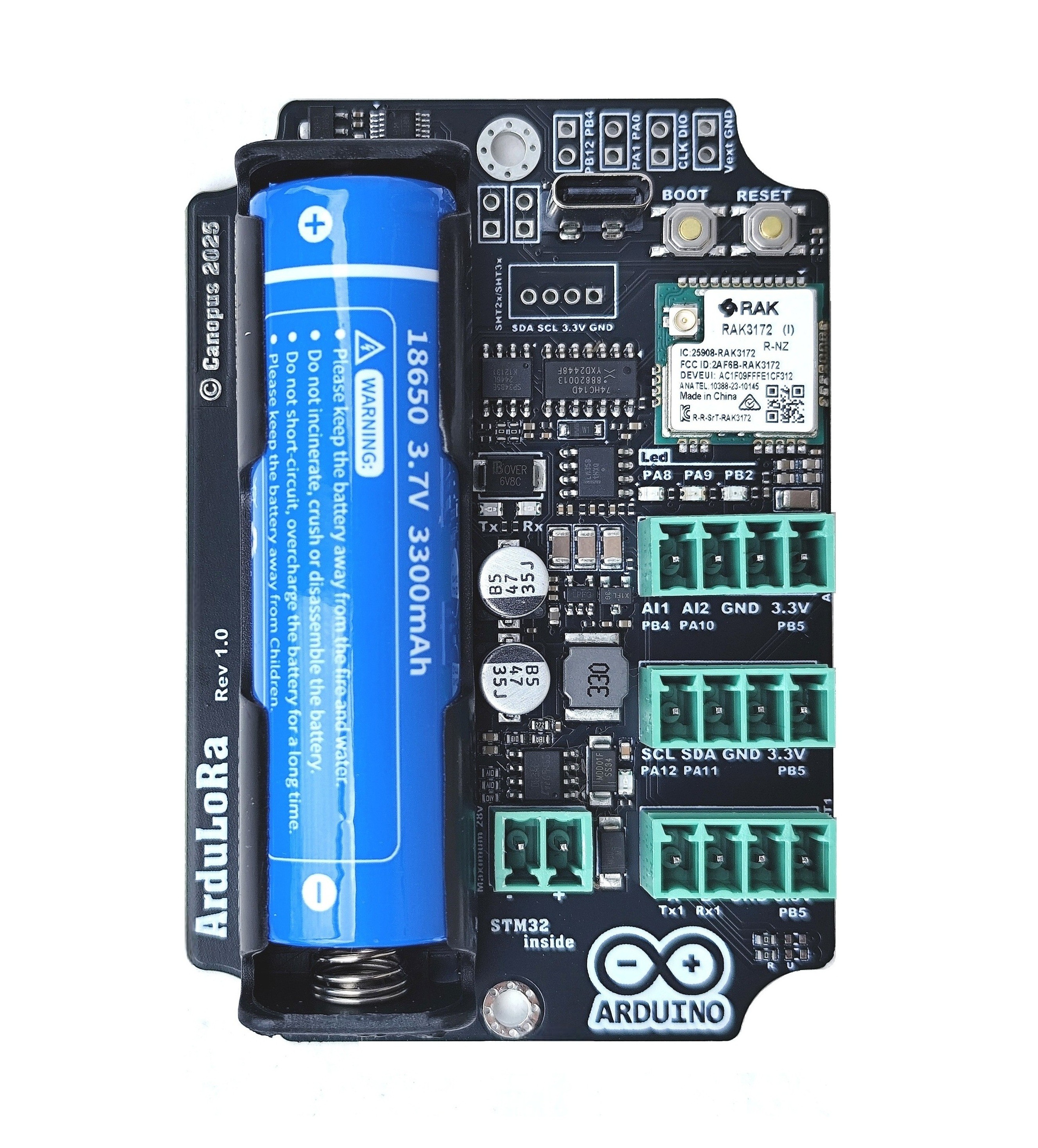 Gallery | New arduino: ArduLora 3km Lora/LoraWan | Hackaday.io