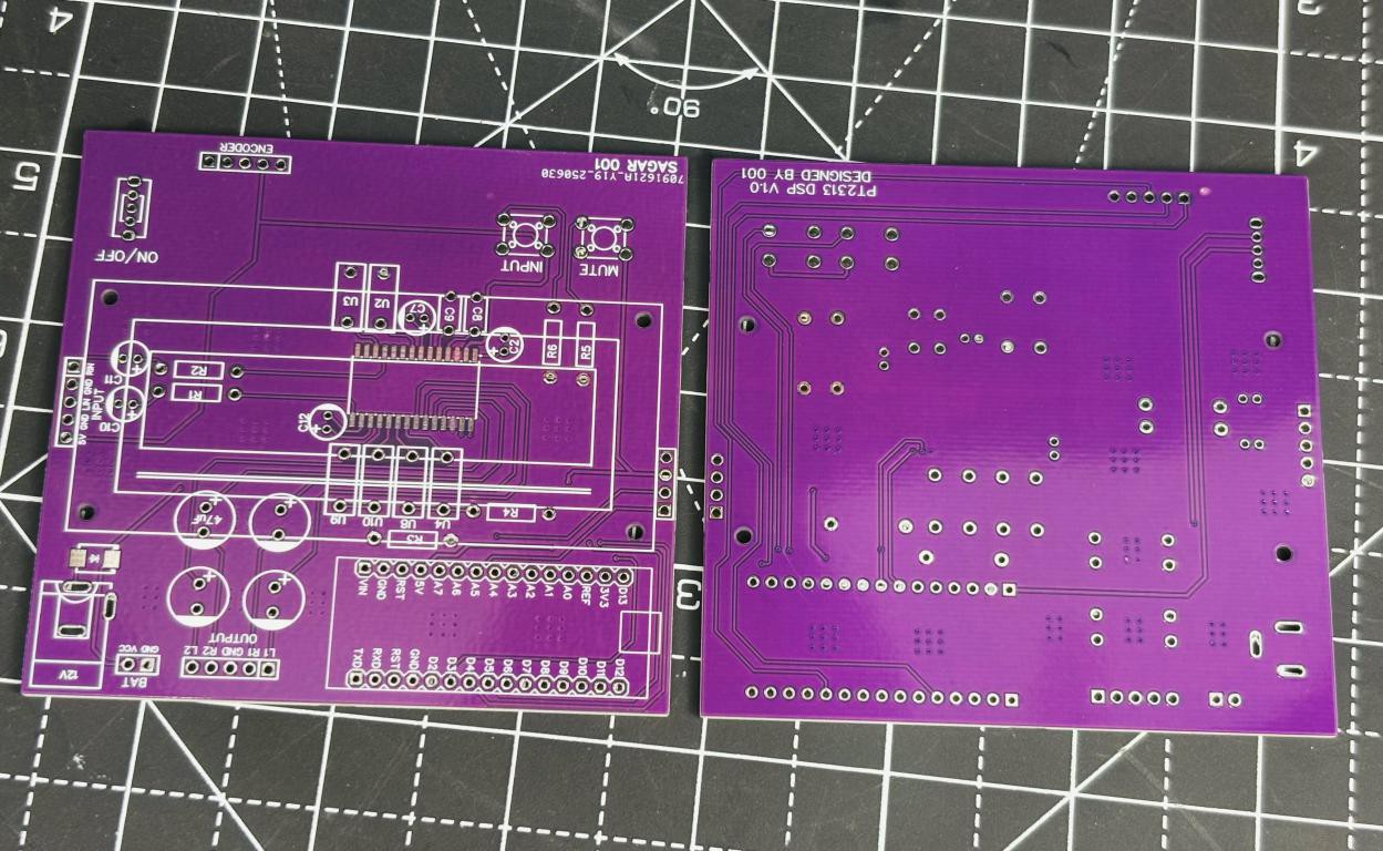 More Bass Treble and Volume! With PT2313 DSP | Hackaday.io