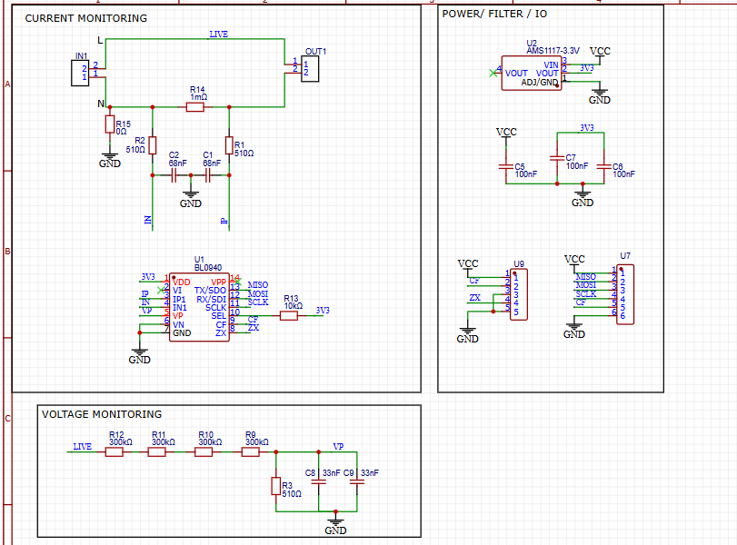 BL0940 AC Energy Monitoring Using Arduino | Hackaday.io