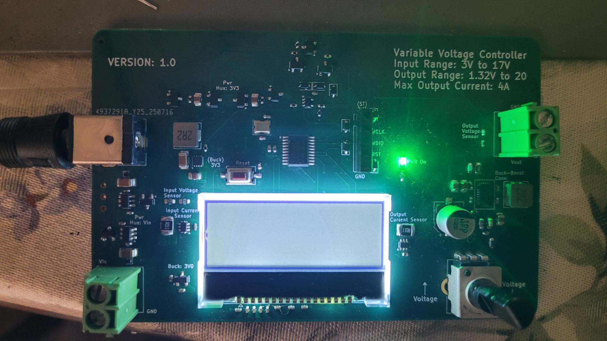 Variable Voltage Controller | Hackaday.io