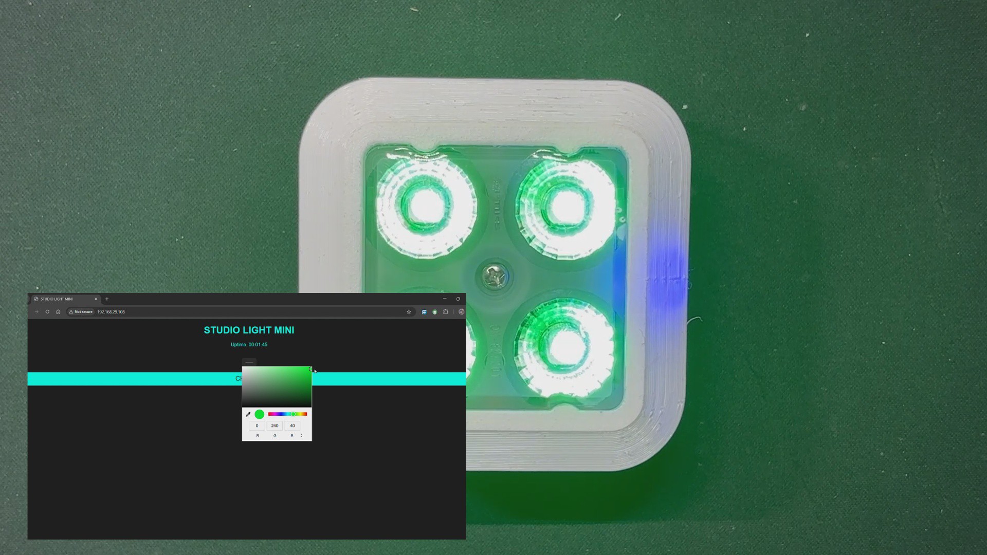 Gallery | Portable Studio Light | Hackaday.io