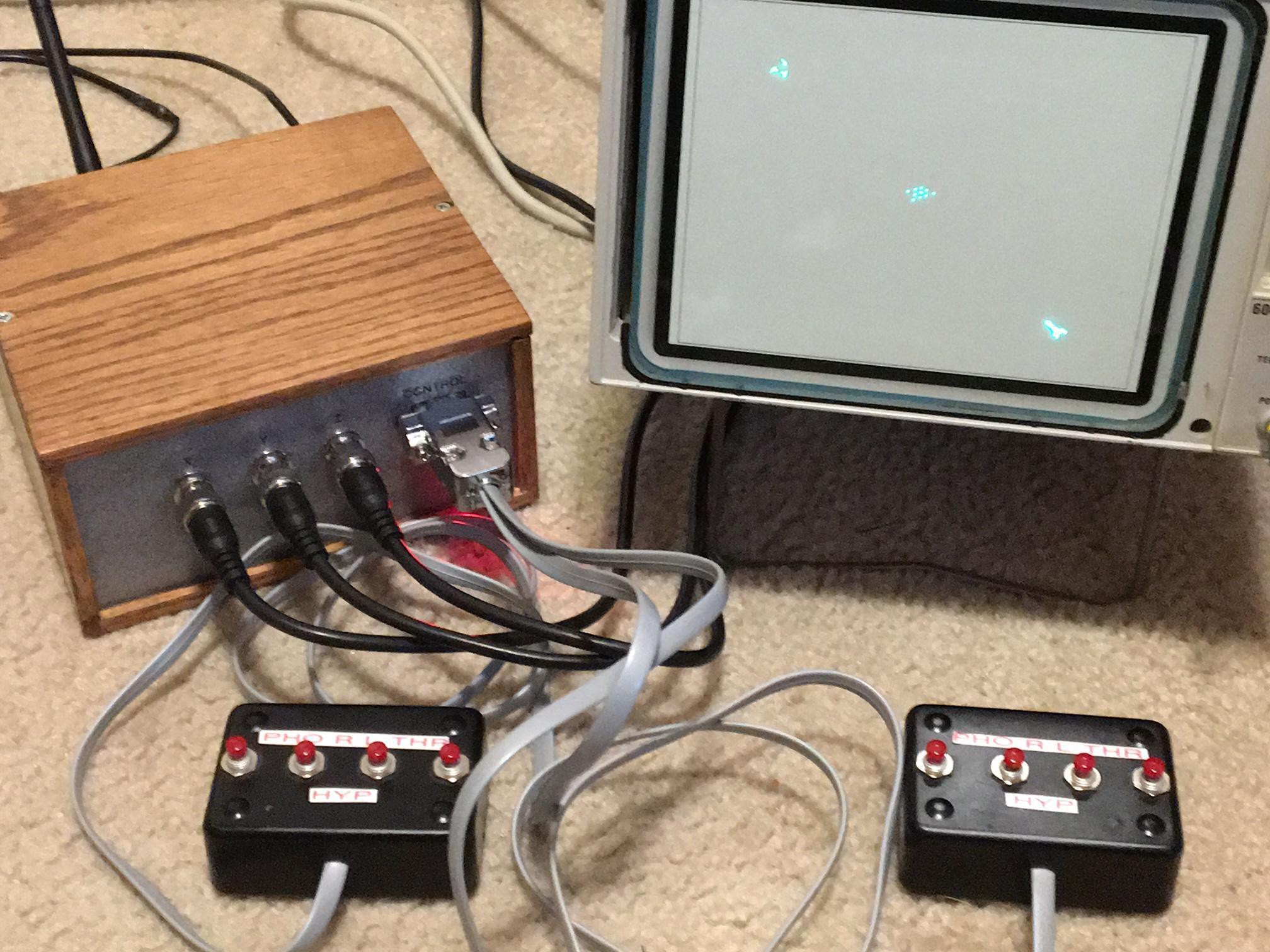 Gallery | Wireless Spacewar X-Y Display for PiDP-8/i | Hackaday.io