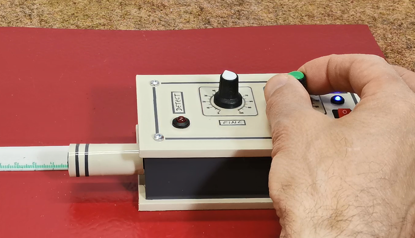 DIY Simple Sensitive Pinpointer Metal Detector | Details | Hackaday.io