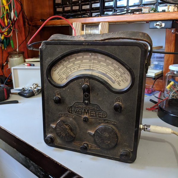 "Antique" VU Meter | Hackaday.io