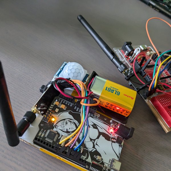 AssDuino UNO remote Move sensor Alert | Hackaday.io