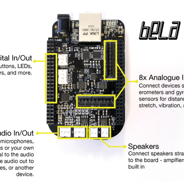 Bela: open source audio and sensor processing | Hackaday.io