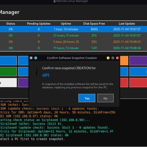 Remote Linux Manager | Hackaday.io