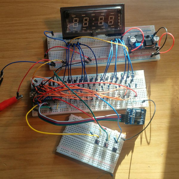 Recycled VFD Clock | Hackaday.io