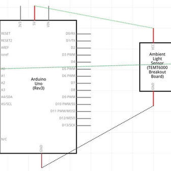 Arduino TEMT6000 Light Sensor Project | Hackaday.io