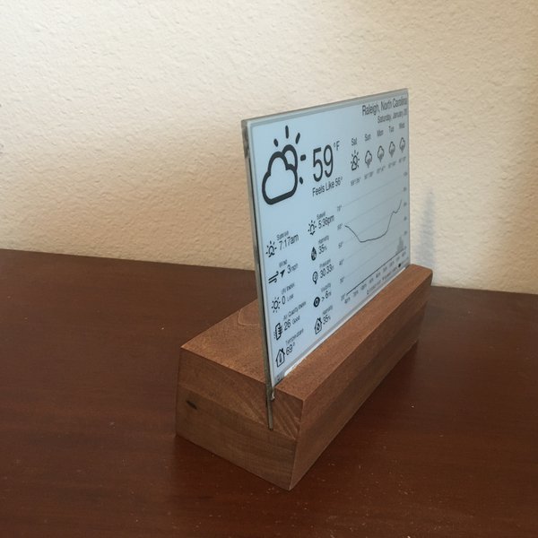 Esp32 E Paper Weather Display