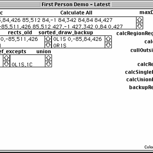 HyperCard-based First Person Game Engine | Hackaday.io