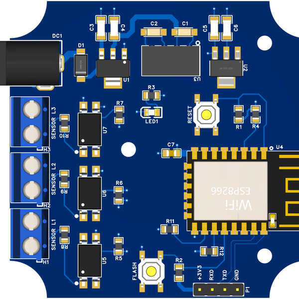 Hospital Water Tank Monitoring via the Internet | Hackaday.io