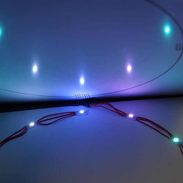 Magic Mirror LED Clock | Hackaday.io