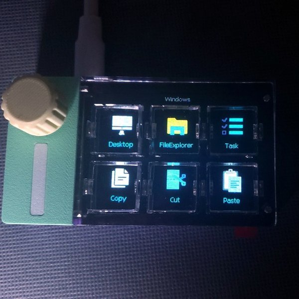 IcePad - A Transparent Macropad | Hackaday.io