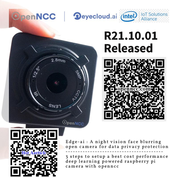 New Software Version OpenNCC R21.10.01 is Released | Hackaday.io