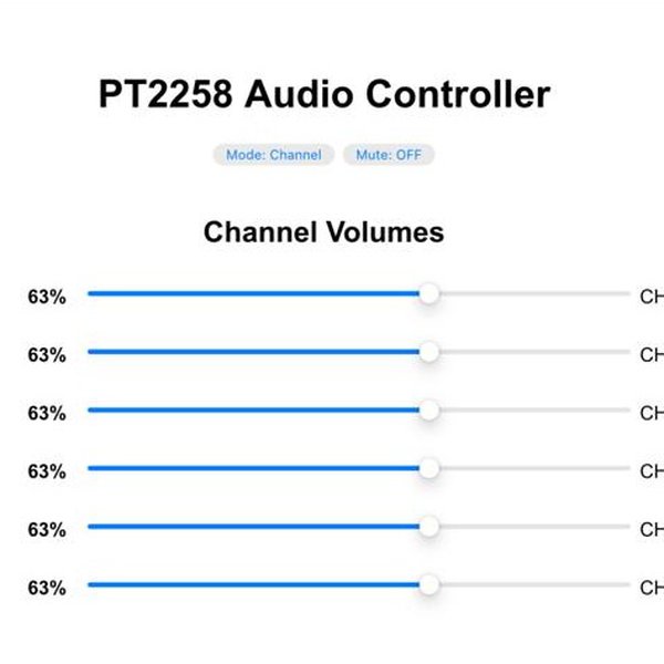 Wi-Fi Server Based 6 Channel Tone Controller | Hackaday.io