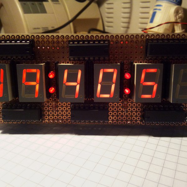 74xx Discrete Clock | Hackaday.io