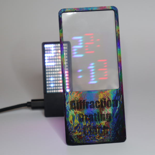Diffraction Grating Clock | Hackaday.io