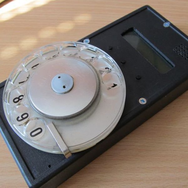 Rotary dial mobile phone | Hackaday.io