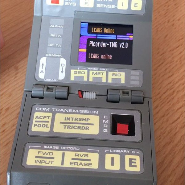 PiCorder TNG | Hackaday.io