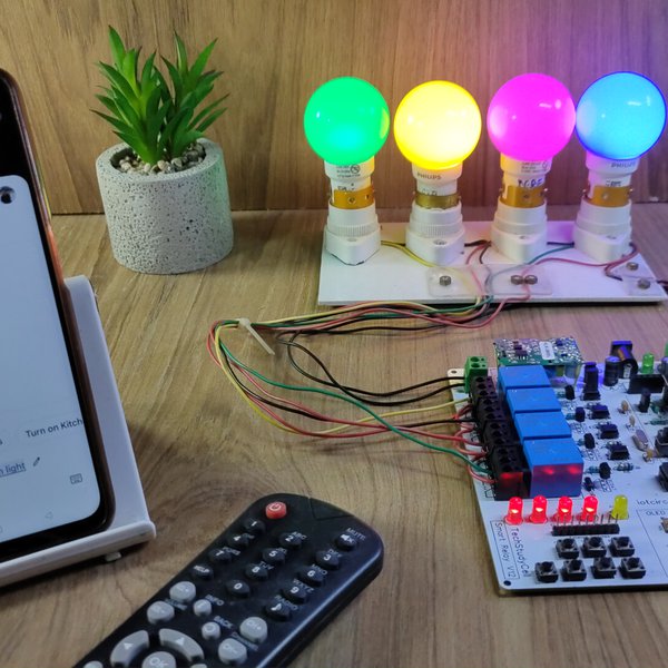 Arduino Smart Home With Alexa & Google Assistant | Hackaday.io