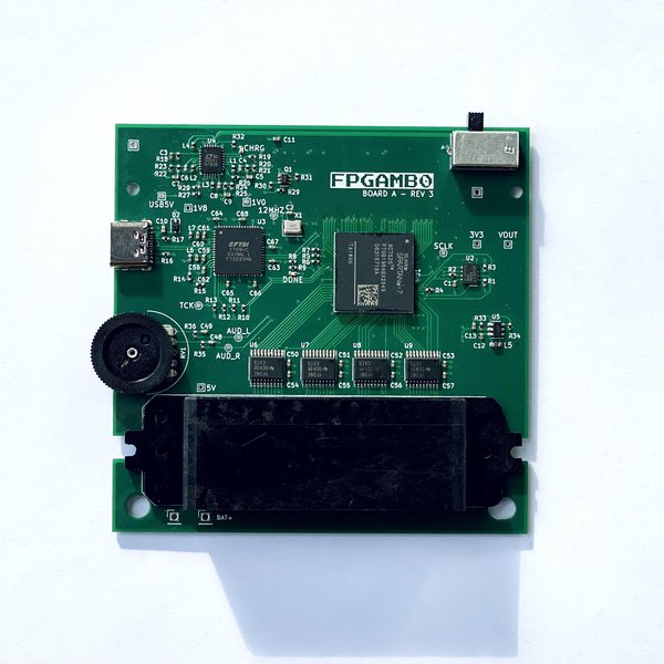 FPGAMB0 - FPGA-based Handheld Console | Hackaday.io