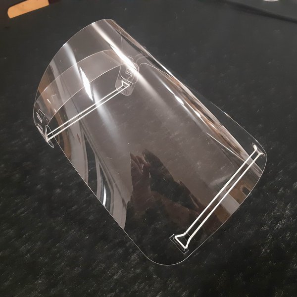 Laser cut medical shield | Hackaday.io