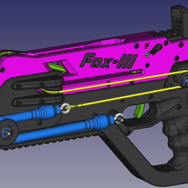 3D Printed Repeating Crossbow/Sling Shot Pistol | Hackaday.io