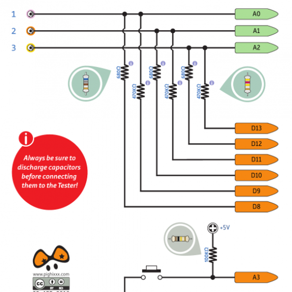 Diy Simple Arduino Electronic Component Tester