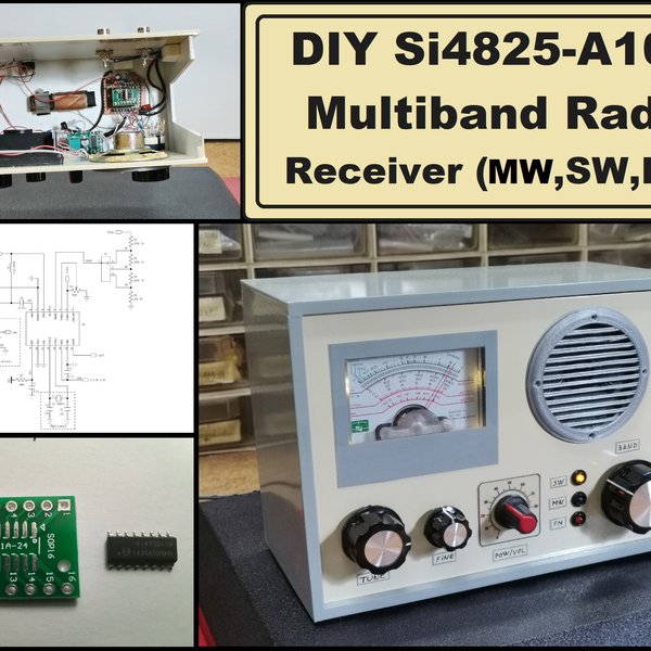 DIY Si4825 A10 multiband Radio (MW,SW,FM) | Hackaday.io