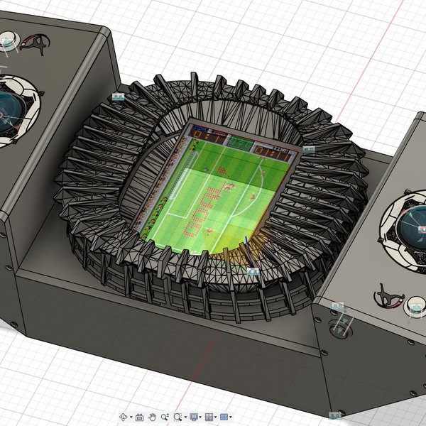 MINI ARCADE TEHKAN WORLD CUP WITH TRACKBALLS 2P | Hackaday.io