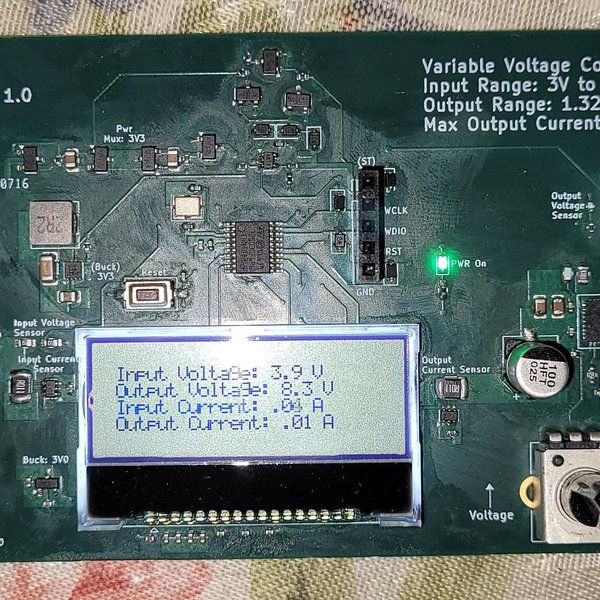 Variable Voltage Controller | Hackaday.io