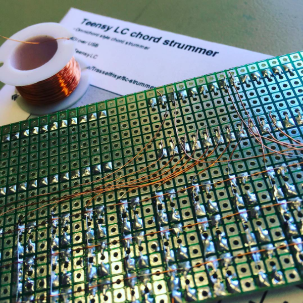 Teensy LC chord strummer | Hackaday.io