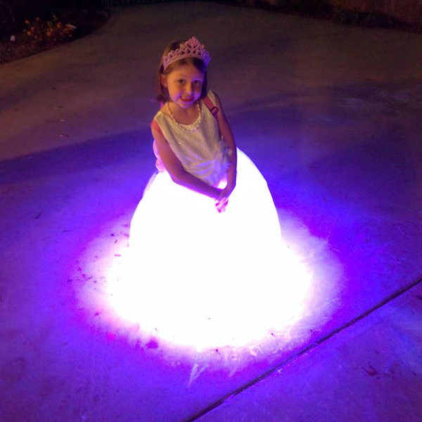 Light-up LED Dress for Halloween | Hackaday.io