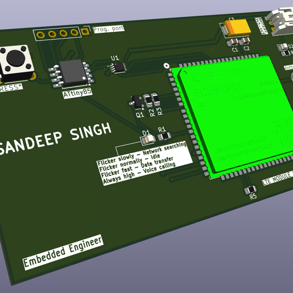 LTE Business card | Hackaday.io