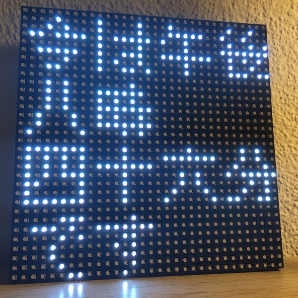 IoT RGB LED Matrix Controller (ESP32) | Hackaday.io